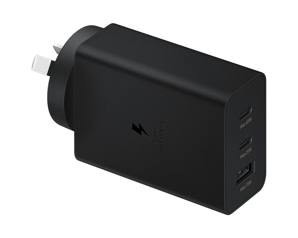 SAMSUNG 65W PD Power Adapter Trio (EP-T6530NBEGAU) – 3 Brothers Mobiles